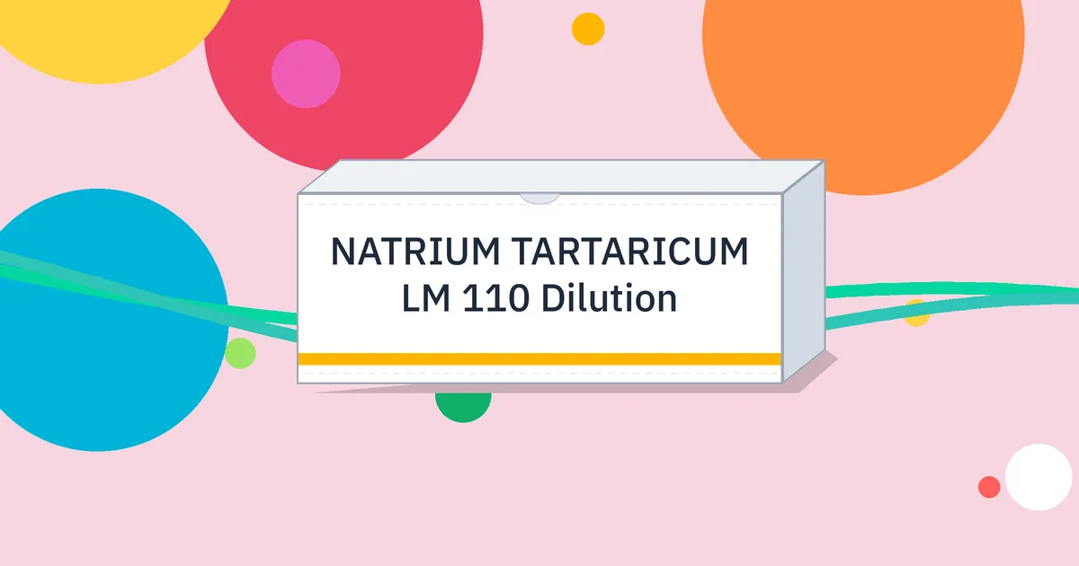 Symbolbild: Packung mit der Aufschrift NATRIUM TARTARICUM LM 110 Dilution (PZN 12968014) – Verfügbarkeit und Bezug in Apotheken in Frankfurt am Main