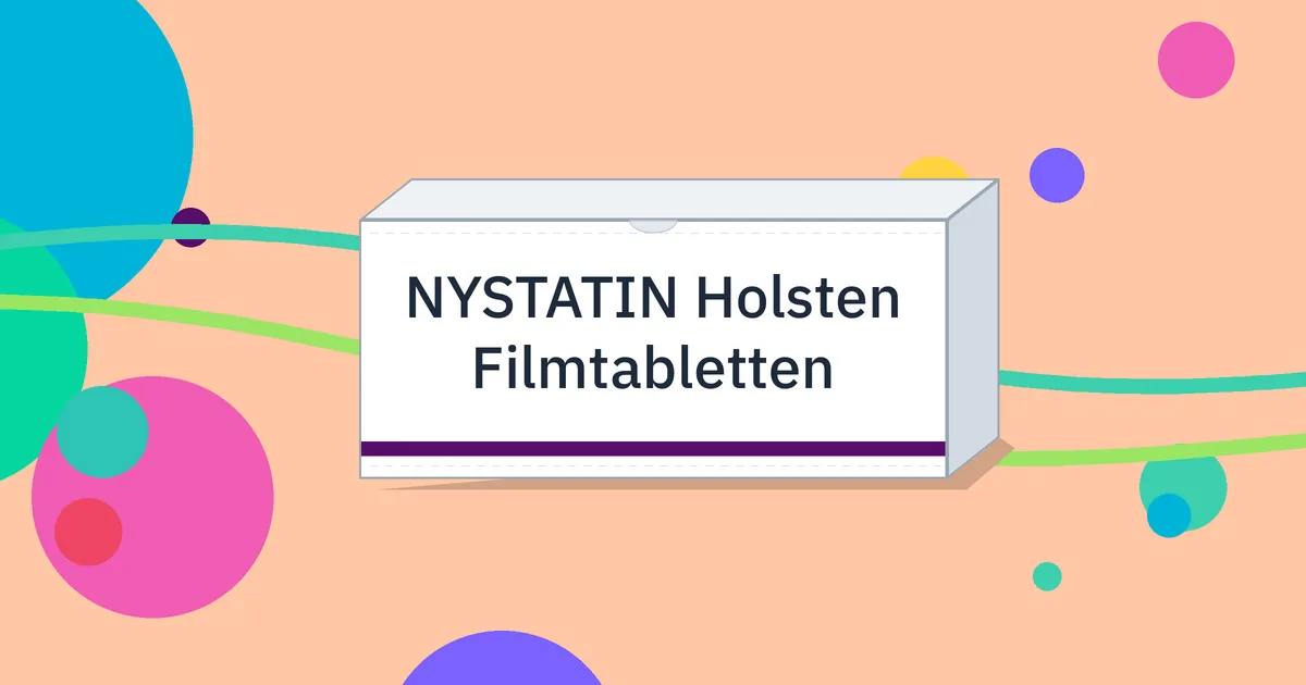 Symbolbild: Packung mit der Aufschrift NYSTATIN Holsten Filmtabletten (PZN 00032566) – Verfügbarkeit und Bezug in Apotheken in Frankfurt am Main