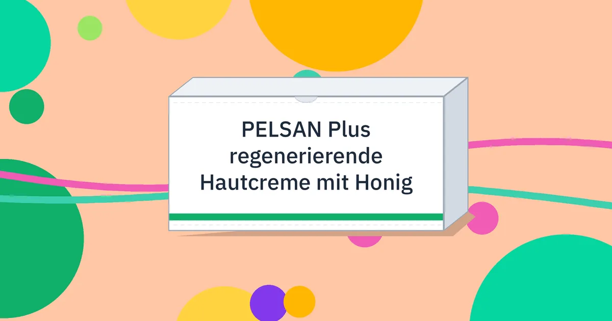 Symbolbild: Packung mit der Aufschrift PELSAN Plus regenerierende Hautcreme mit Honig (PZN 10934413) – Verfügbarkeit und Bezug in Apotheken in Frankfurt am Main