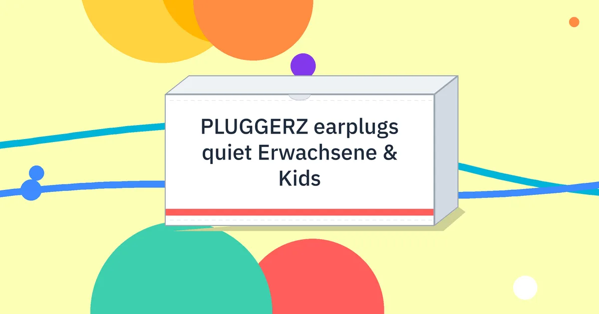Symbolbild: Packung mit der Aufschrift PLUGGERZ earplugs quiet Erwachsene & Kids (PZN 16369888) – Verfügbarkeit und Bezug in Apotheken in Frankfurt am Main