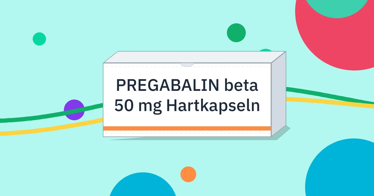 Symbolbild: Packung mit der Aufschrift PREGABALIN beta 50 mg Hartkapseln (PZN 10810504) – Verfügbarkeit und Bezug in Apotheken in Frankfurt am Main