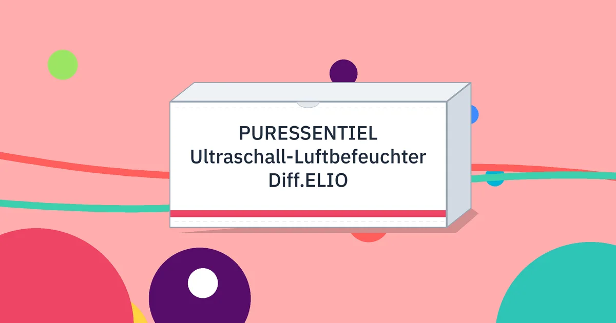 Symbolbild: Packung mit der Aufschrift PURESSENTIEL Ultraschall-Luftbefeuchter Diff.ELIO (PZN 18705215) – Verfügbarkeit und Bezug in Apotheken in Frankfurt am Main