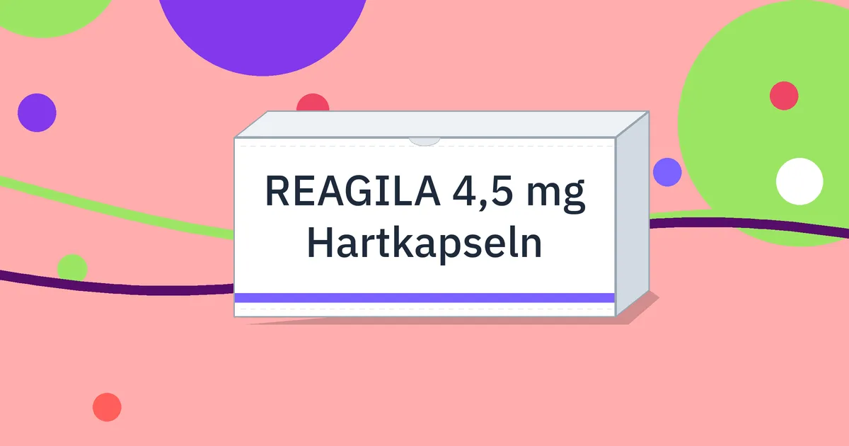 Symbolbild: Packung mit der Aufschrift REAGILA 4,5 mg Hartkapseln (PZN 14016588) – Verfügbarkeit und Bezug in Apotheken in Frankfurt am Main