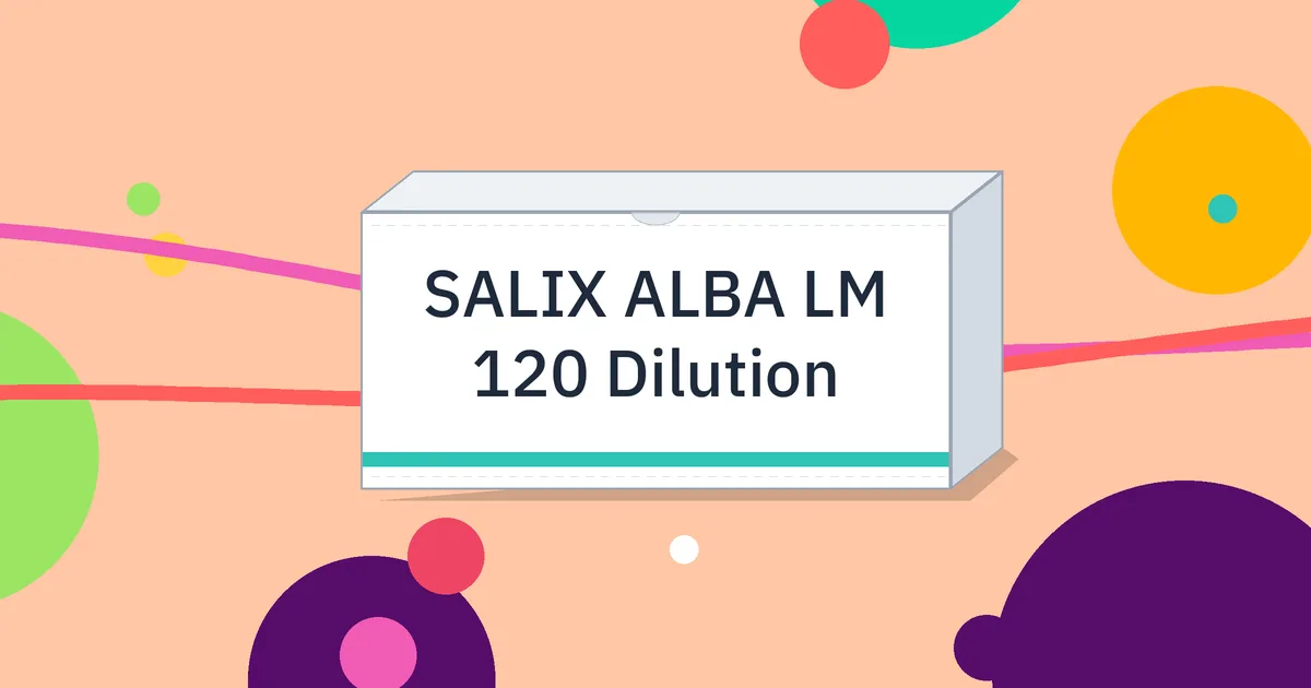Symbolbild: Packung mit der Aufschrift SALIX ALBA LM 120 Dilution (PZN 13177964) – Verfügbarkeit und Bezug in Apotheken in Frankfurt am Main