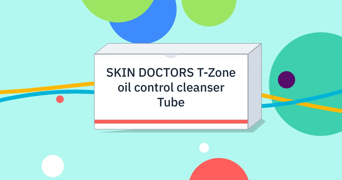 Symbolbild: Packung mit der Aufschrift SKIN DOCTORS T-Zone oil control cleanser Tube (PZN 11221827) – Verfügbarkeit und Bezug in Apotheken in Frankfurt am Main