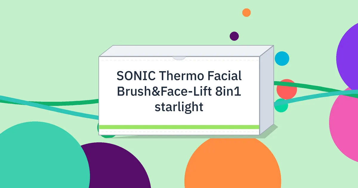 Symbolbild: Packung mit der Aufschrift SONIC Thermo Facial Brush&Face-Lift 8in1 starlight (PZN 18806040) – Verfügbarkeit und Bezug in Apotheken in Frankfurt am Main