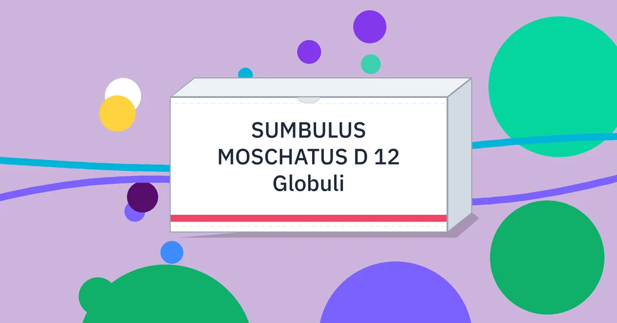 Symbolbild: Packung mit der Aufschrift SUMBULUS MOSCHATUS D 12 Globuli (PZN 16694045) – Verfügbarkeit und Bezug in Apotheken in Frankfurt am Main