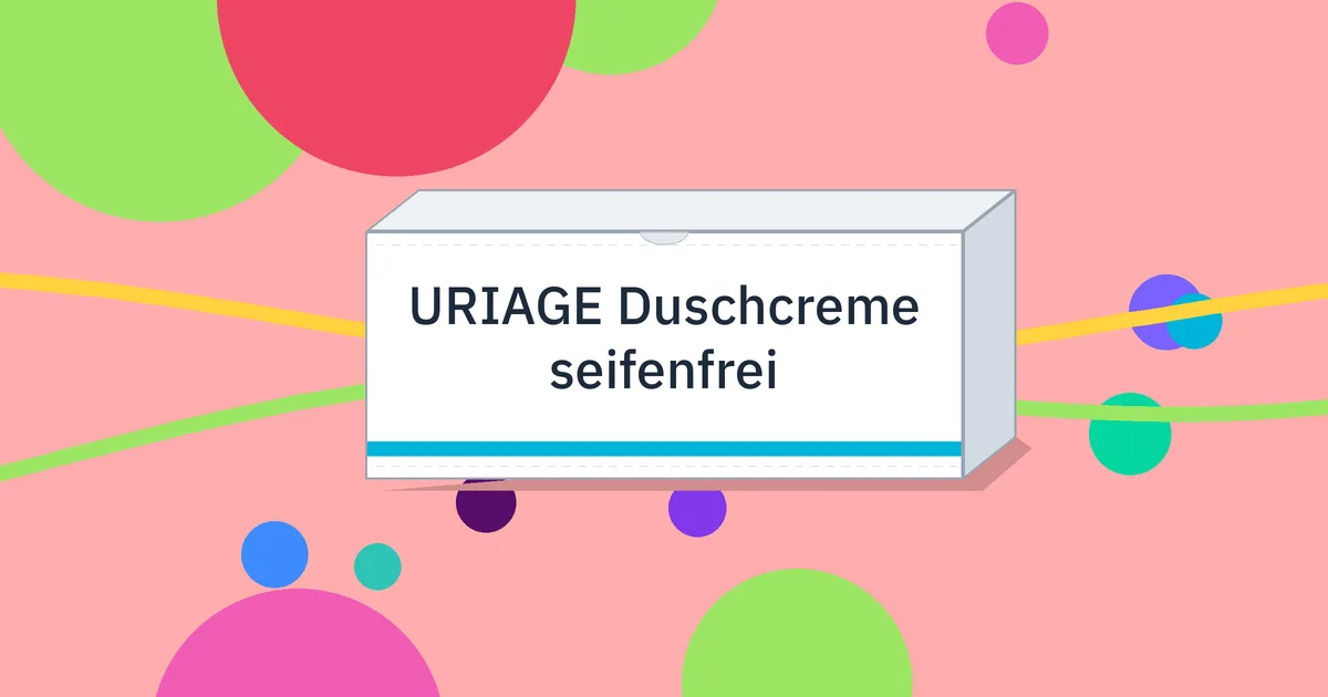 Symbolbild: Packung mit der Aufschrift URIAGE Duschcreme seifenfrei (PZN 17557149) – Verfügbarkeit und Bezug in Apotheken in Frankfurt am Main