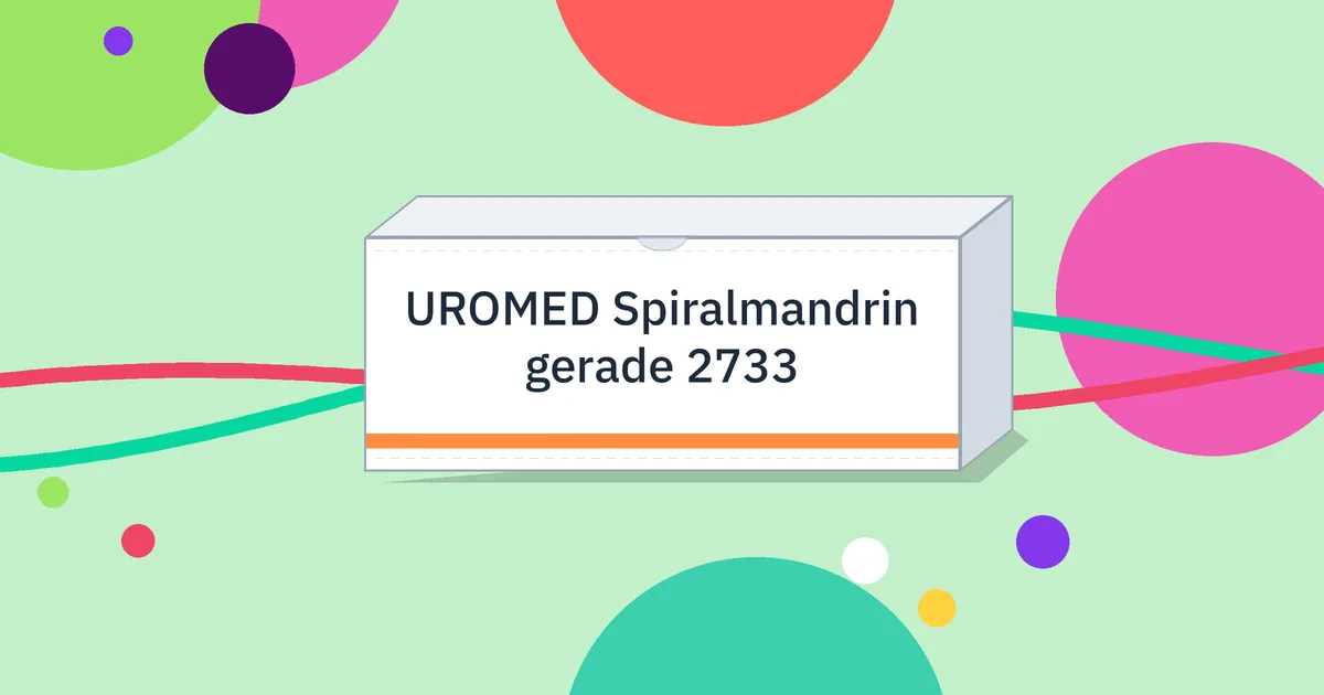 Symbolbild: Packung mit der Aufschrift UROMED Spiralmandrin gerade 2733 (PZN 11229071) – Verfügbarkeit und Bezug in Apotheken in Frankfurt am Main