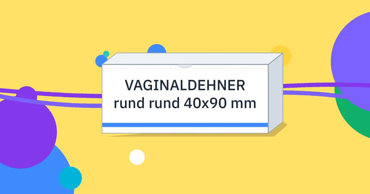 Symbolbild: Packung mit der Aufschrift VAGINALDEHNER rund rund 40x90 mm (PZN 04615862) – Verfügbarkeit und Bezug in Apotheken in Frankfurt am Main