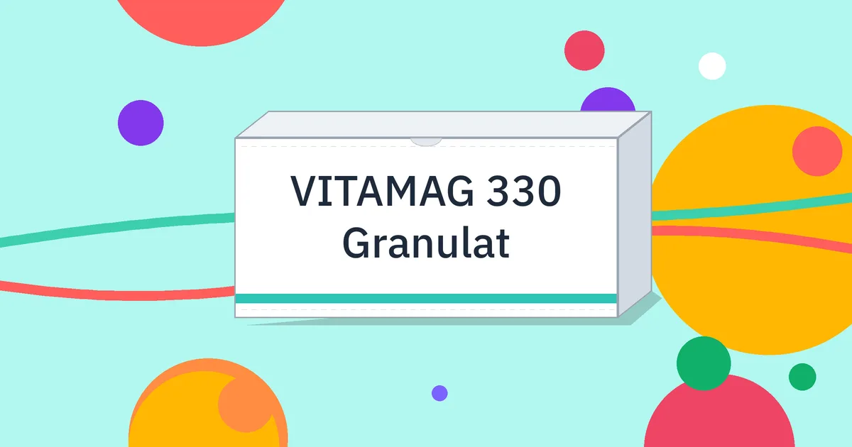 Symbolbild: Packung mit der Aufschrift VITAMAG 330 Granulat (PZN 11540099) – Verfügbarkeit und Bezug in Apotheken in Frankfurt am Main