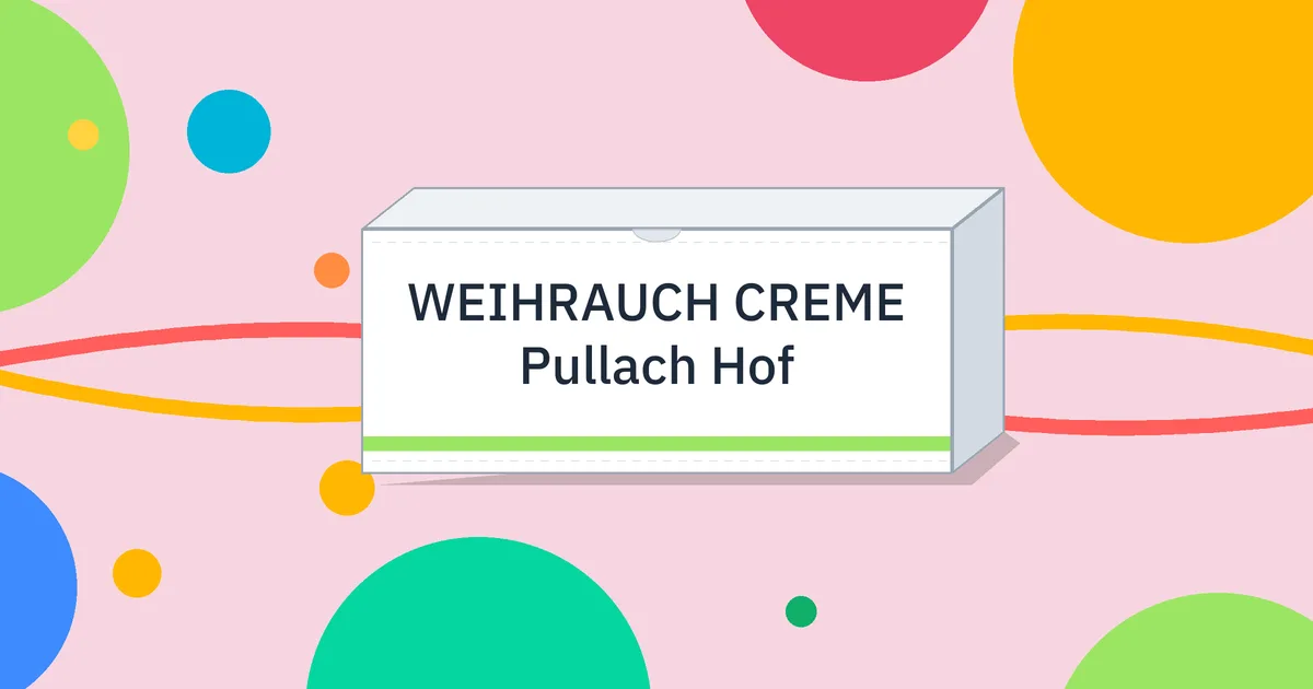 Symbolbild: Packung mit der Aufschrift WEIHRAUCH CREME Pullach Hof (PZN 12361329) – Verfügbarkeit und Bezug in Apotheken in Frankfurt am Main