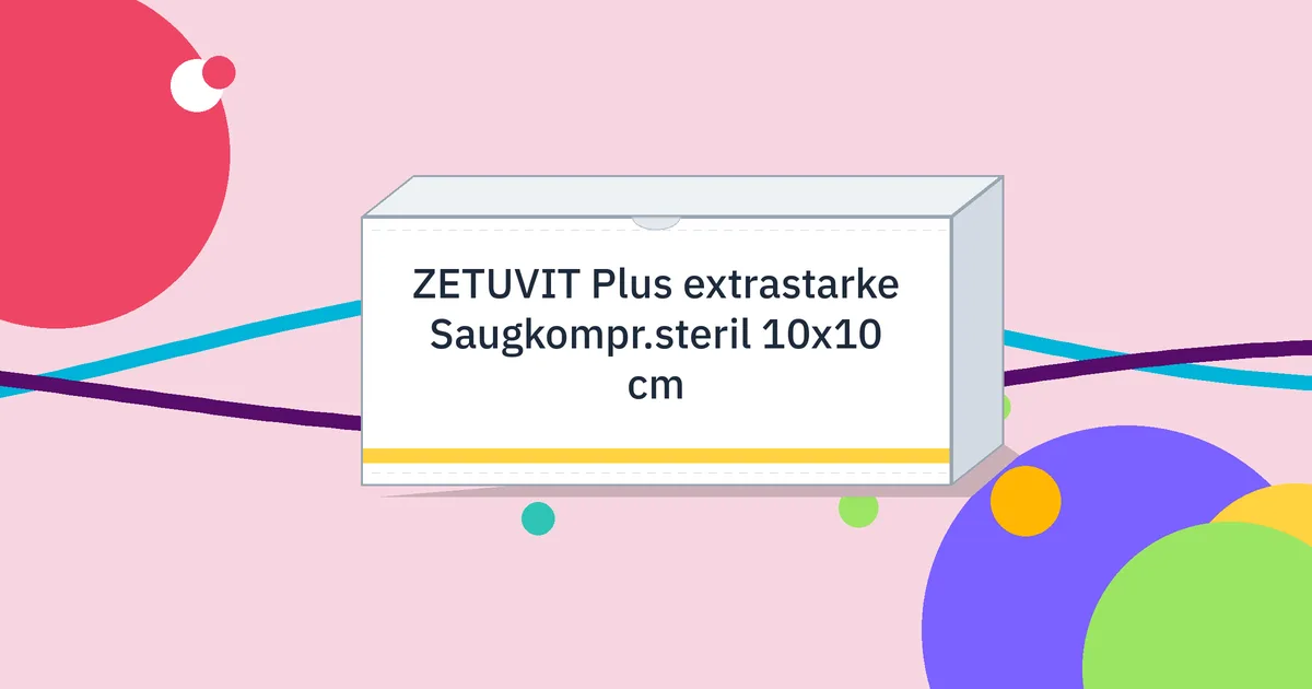 Symbolbild: Packung mit der Aufschrift ZETUVIT Plus extrastarke Saugkompr.steril 10x10 cm (PZN 19704689) – Verfügbarkeit und Bezug in Apotheken in Frankfurt am Main
