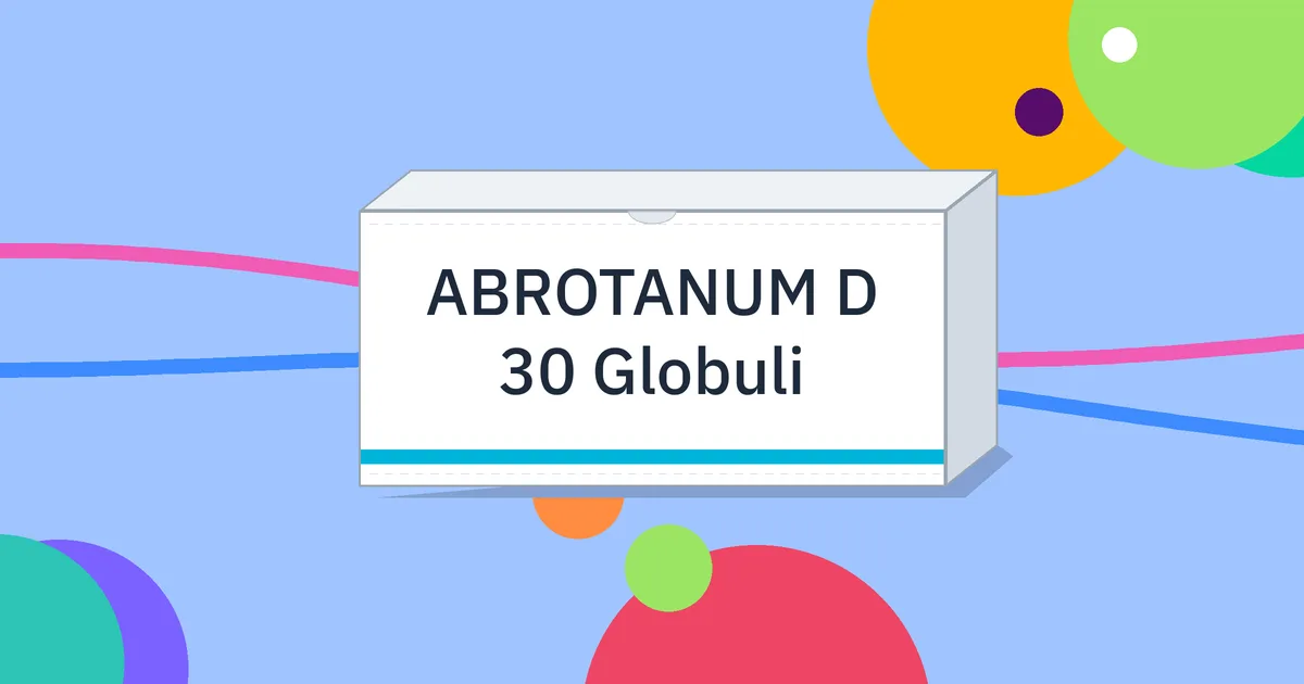 Symbolbild: Packung mit der Aufschrift ABROTANUM D 30 Globuli (PZN 07156573) – Verfügbarkeit und Bezug in Apotheken in Frankfurt am Main
