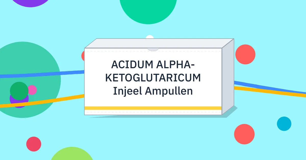 Symbolbild: Packung mit der Aufschrift ACIDUM ALPHA-KETOGLUTARICUM Injeel Ampullen (PZN 01803422) – Verfügbarkeit und Bezug in Apotheken in Frankfurt am Main