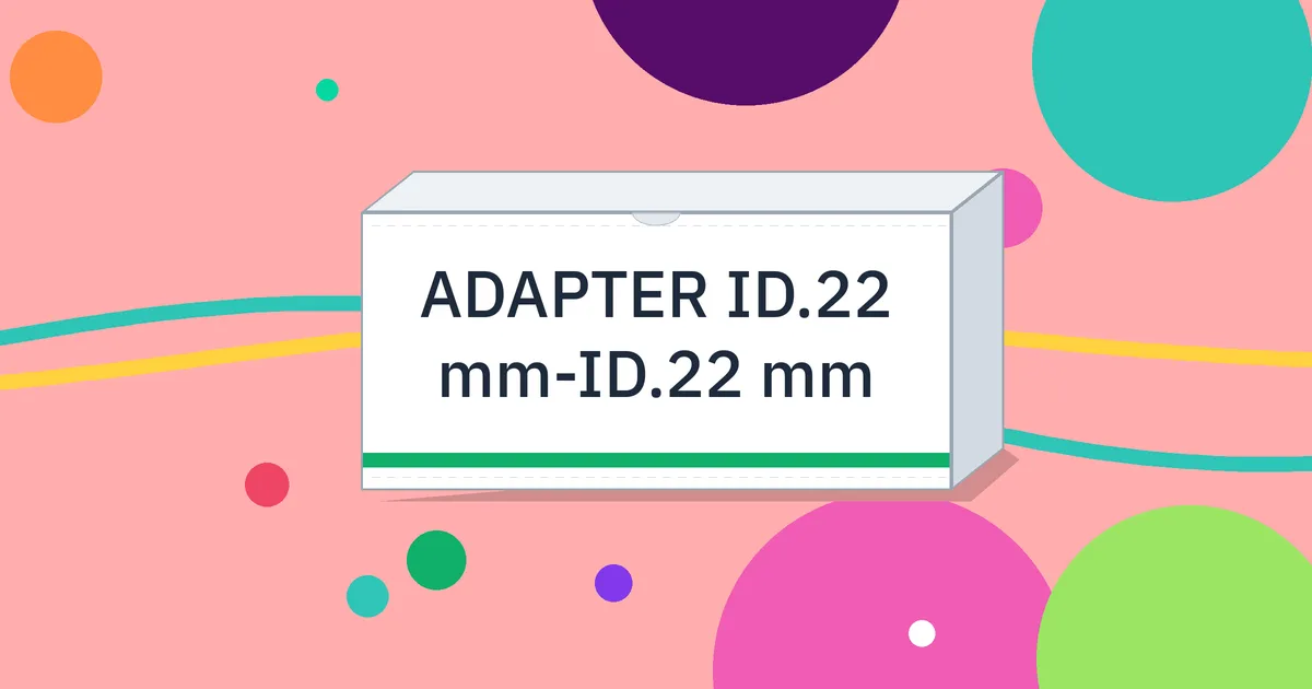 Symbolbild: Packung mit der Aufschrift ADAPTER ID.22 mm-ID.22 mm (PZN 17431856) – Verfügbarkeit und Bezug in Apotheken in Frankfurt am Main