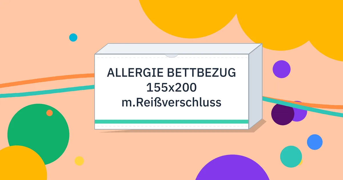 Symbolbild: Packung mit der Aufschrift ALLERGIE BETTBEZUG 155x200 m.Reißverschluss (PZN 09302240) – Verfügbarkeit und Bezug in Apotheken in Frankfurt am Main