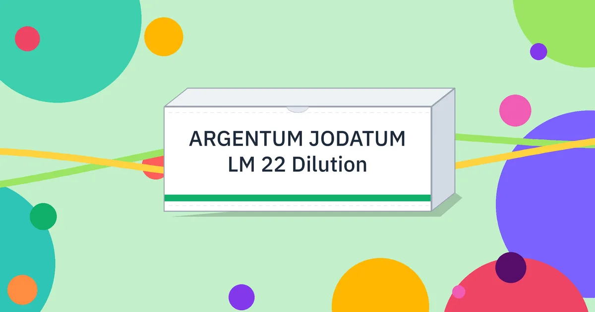 Symbolbild: Packung mit der Aufschrift ARGENTUM JODATUM LM 22 Dilution (PZN 12767480) – Verfügbarkeit und Bezug in Apotheken in Frankfurt am Main