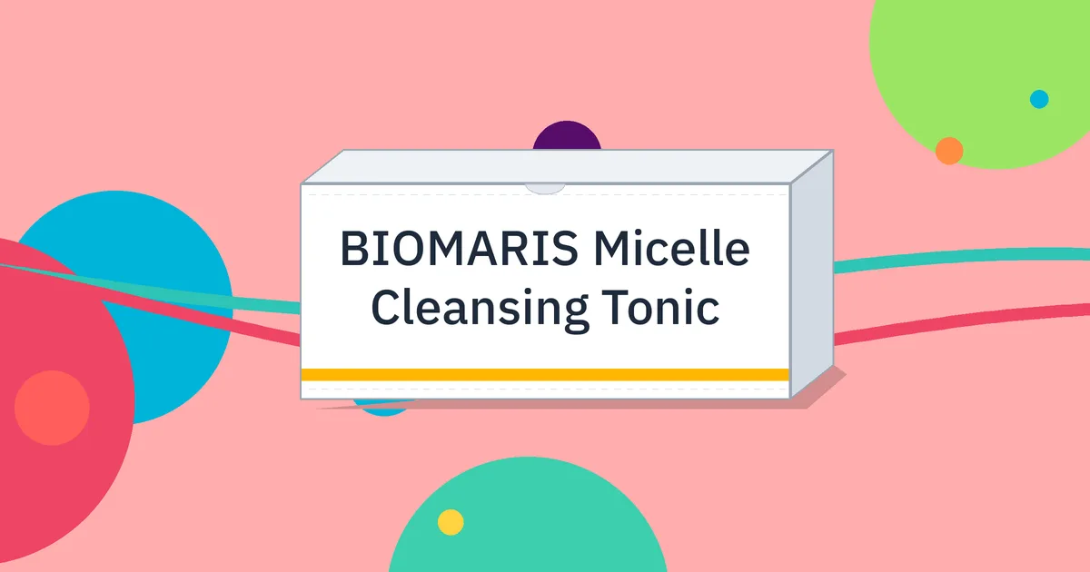 Symbolbild: Packung mit der Aufschrift BIOMARIS Micelle Cleansing Tonic (PZN 18828515) – Verfügbarkeit und Bezug in Apotheken in Frankfurt am Main