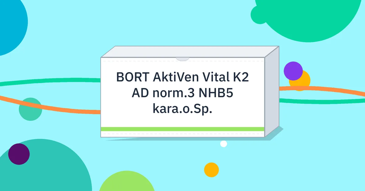 Symbolbild: Packung mit der Aufschrift BORT AktiVen Vital K2 AD norm.3 NHB5 kara.o.Sp. (PZN 17492757) – Verfügbarkeit und Bezug in Apotheken in Frankfurt am Main