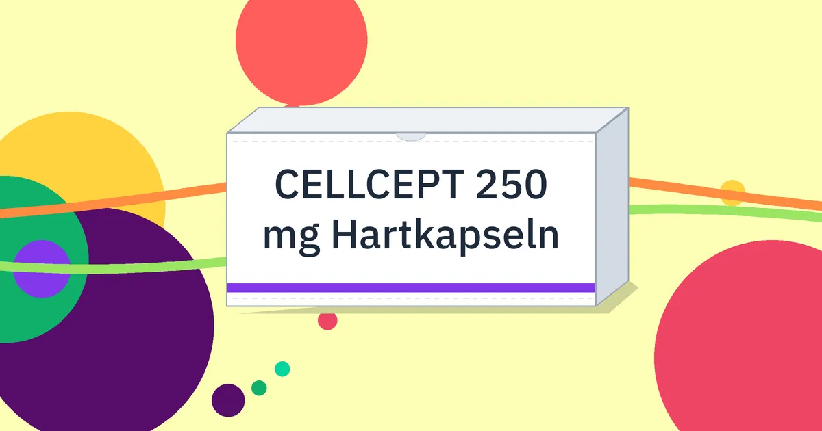 Symbolbild: Packung mit der Aufschrift CELLCEPT 250 mg Hartkapseln (PZN 10131401) – Verfügbarkeit und Bezug in Apotheken in Frankfurt am Main