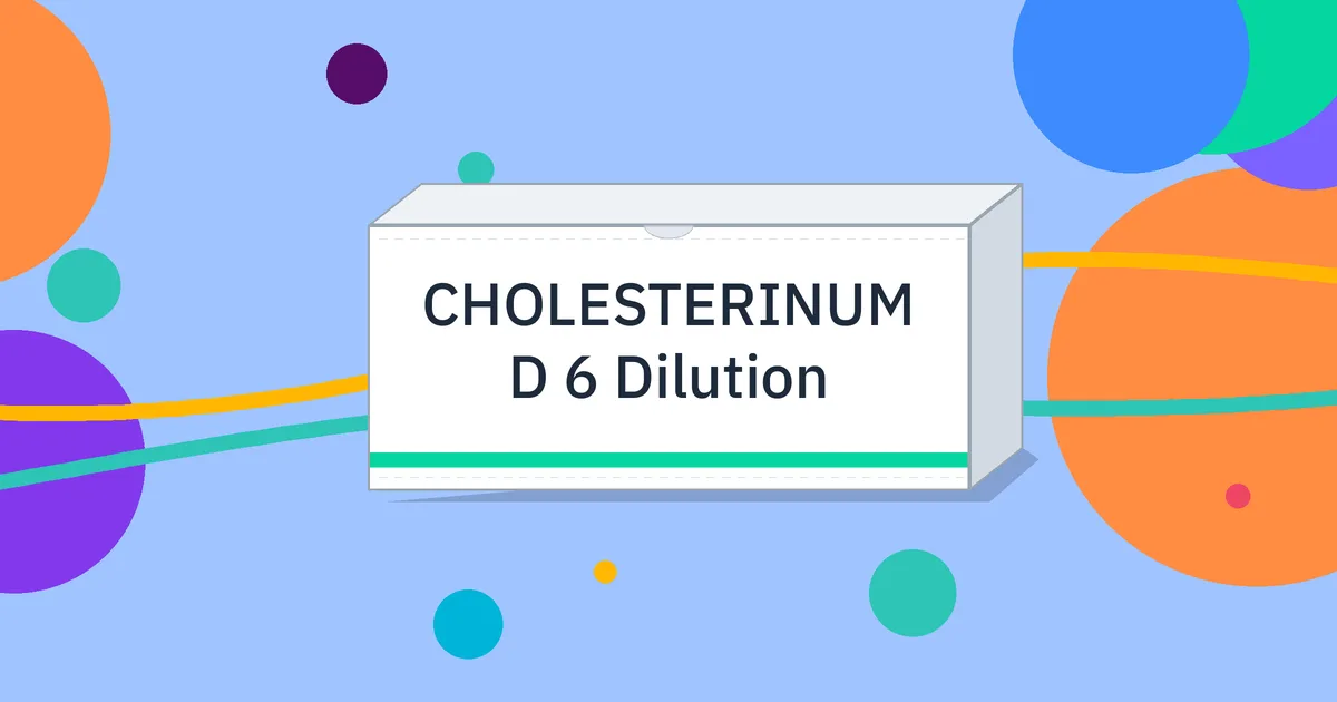Symbolbild: Packung mit der Aufschrift CHOLESTERINUM D 6 Dilution (PZN 02112631) – Verfügbarkeit und Bezug in Apotheken in Frankfurt am Main