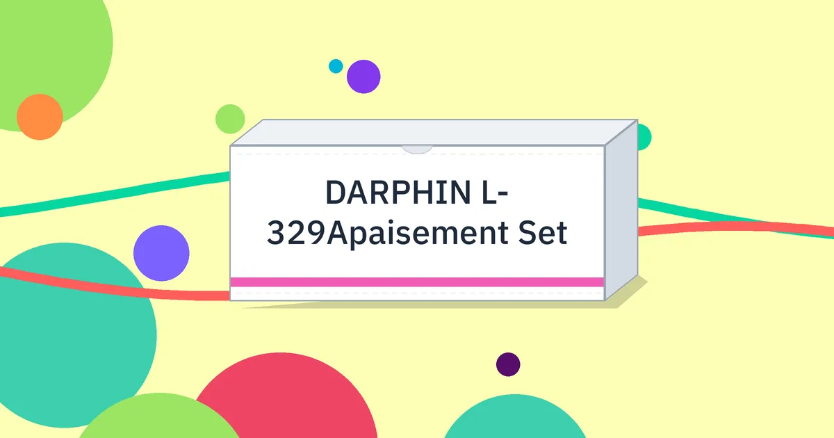 Symbolbild: Packung mit der Aufschrift DARPHIN L-329Apaisement Set (PZN 19445897) – Verfügbarkeit und Bezug in Apotheken in Frankfurt am Main