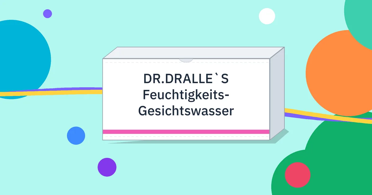 Symbolbild: Packung mit der Aufschrift DR.DRALLE`S Feuchtigkeits-Gesichtswasser (PZN 16703301) – Verfügbarkeit und Bezug in Apotheken in Frankfurt am Main