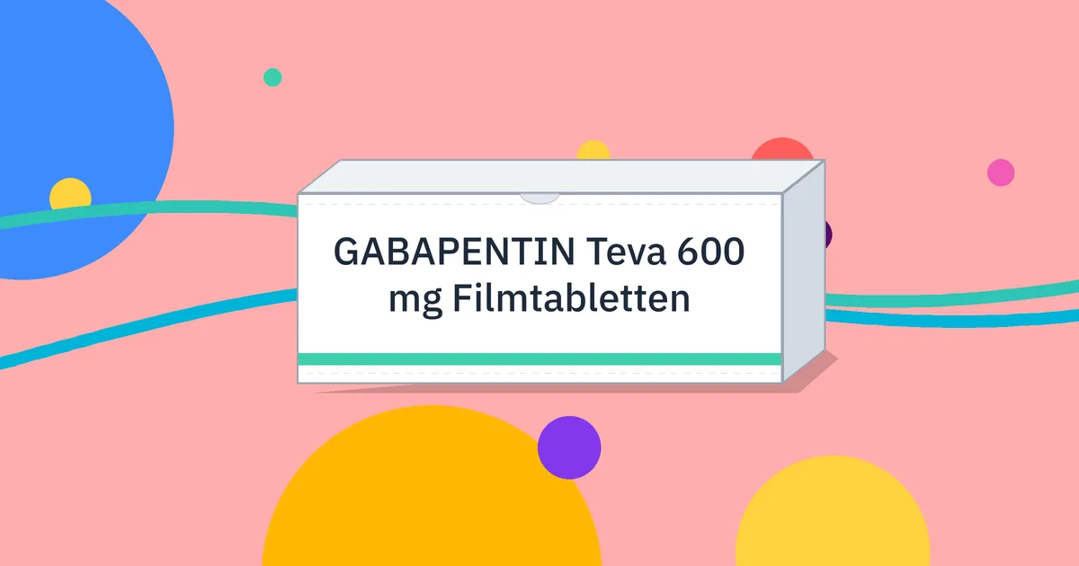 Symbolbild: Packung mit der Aufschrift GABAPENTIN Teva 600 mg Filmtabletten (PZN 01465913) – Verfügbarkeit und Bezug in Apotheken in Frankfurt am Main