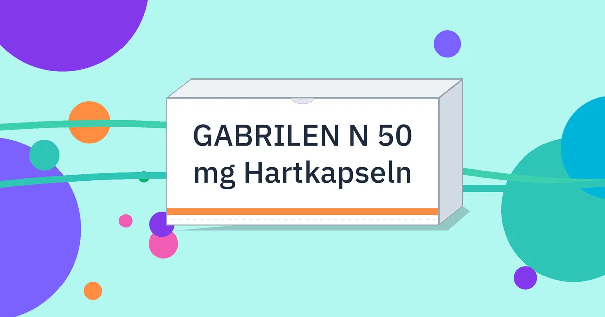 Symbolbild: Packung mit der Aufschrift GABRILEN N 50 mg Hartkapseln (PZN 10168700) – Verfügbarkeit und Bezug in Apotheken in Frankfurt am Main