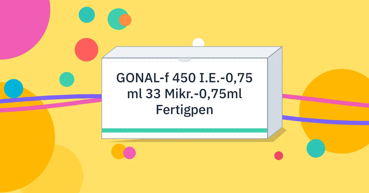 Symbolbild: Packung mit der Aufschrift GONAL-f 450 I.E.-0,75 ml 33 Mikr.-0,75ml Fertigpen (PZN 09925337) – Verfügbarkeit und Bezug in Apotheken in Frankfurt am Main