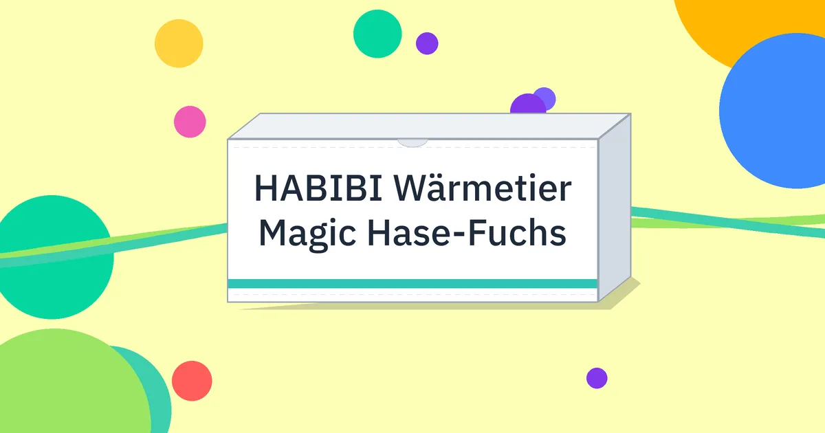 Symbolbild: Packung mit der Aufschrift HABIBI Wärmetier Magic Hase-Fuchs (PZN 15747845) – Verfügbarkeit und Bezug in Apotheken in Frankfurt am Main