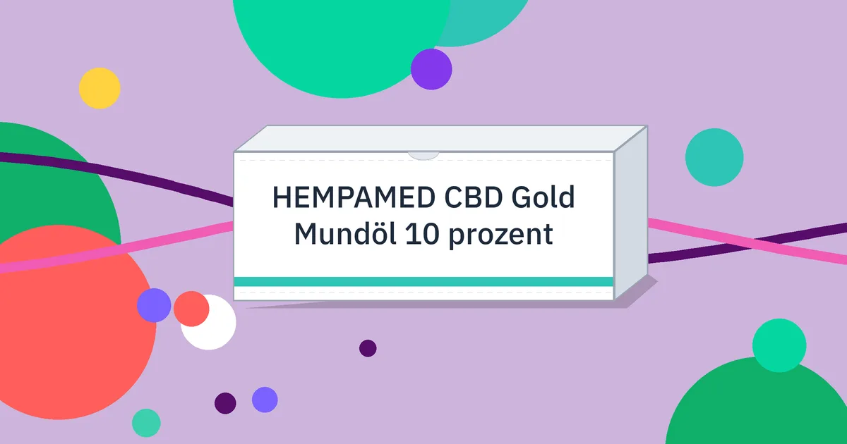 Symbolbild: Packung mit der Aufschrift HEMPAMED CBD Gold Mundöl 10 prozent (PZN 18071101) – Verfügbarkeit und Bezug in Apotheken in Frankfurt am Main