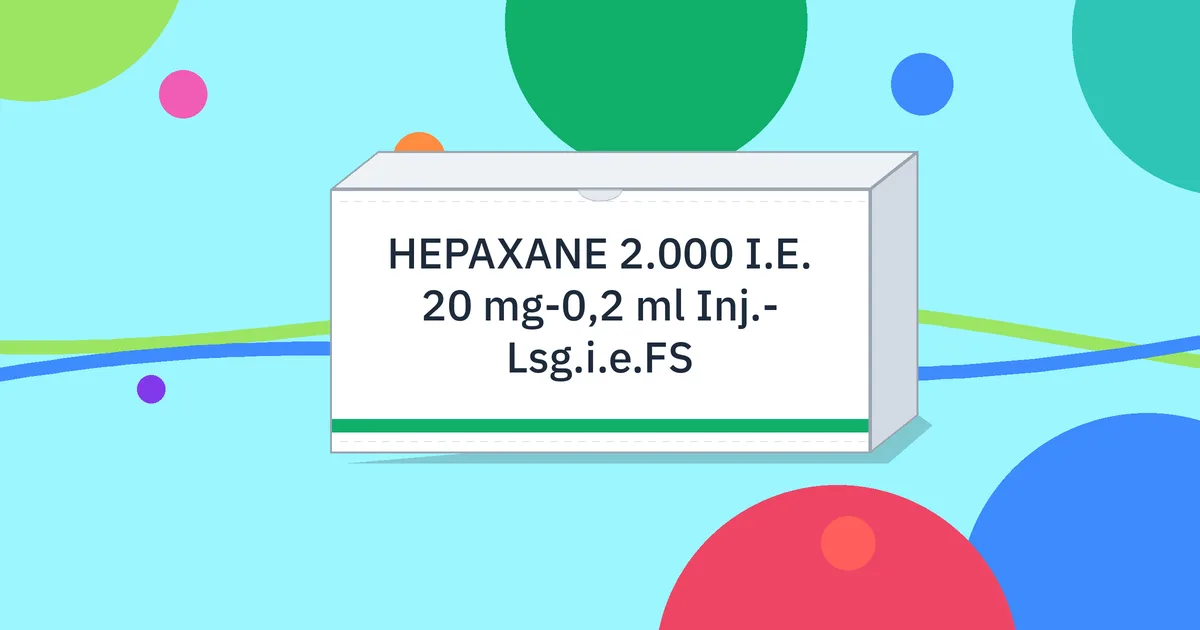 Symbolbild: Packung mit der Aufschrift HEPAXANE 2.000 I.E. 20 mg-0,2 ml Inj.-Lsg.i.e.FS (PZN 14446188) – Verfügbarkeit und Bezug in Apotheken in Frankfurt am Main