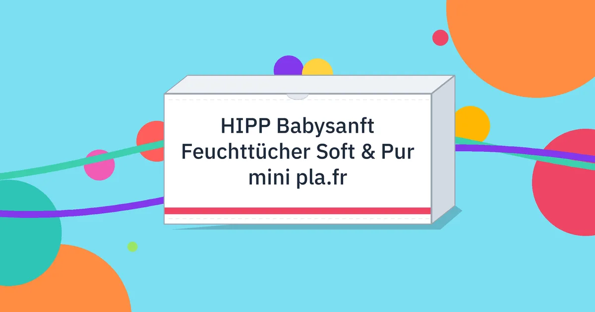 Symbolbild: Packung mit der Aufschrift HIPP Babysanft Feuchttücher Soft & Pur mini pla.fr (PZN 16936235) – Verfügbarkeit und Bezug in Apotheken in Frankfurt am Main