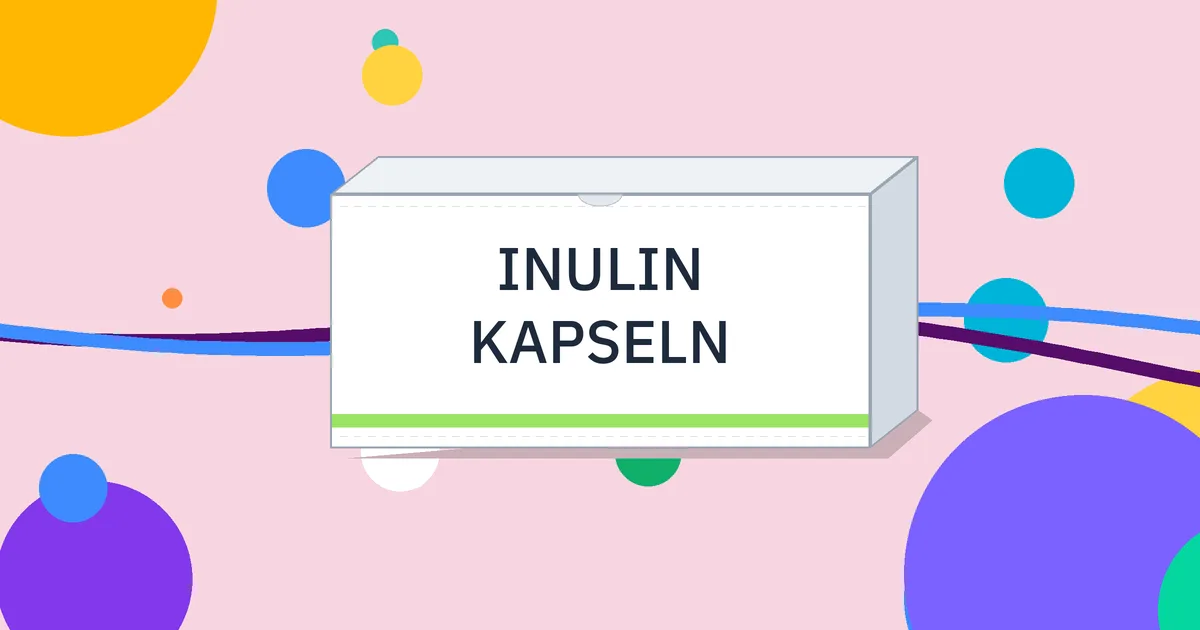 Symbolbild: Packung mit der Aufschrift INULIN KAPSELN (PZN 10714752) – Verfügbarkeit und Bezug in Apotheken in Frankfurt am Main