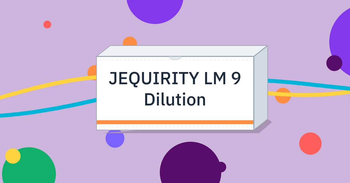 Symbolbild: Packung mit der Aufschrift JEQUIRITY LM 9 Dilution (PZN 13562745) – Verfügbarkeit und Bezug in Apotheken in Frankfurt am Main