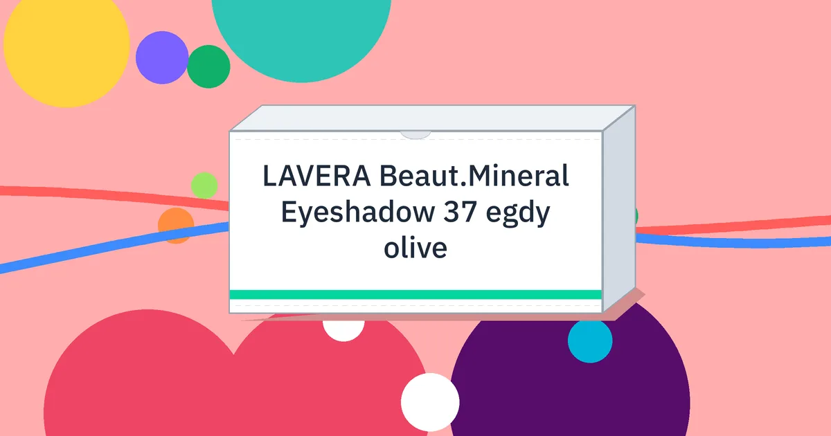 Symbolbild: Packung mit der Aufschrift LAVERA Beaut.Mineral Eyeshadow 37 egdy olive (PZN 14025015) – Verfügbarkeit und Bezug in Apotheken in Frankfurt am Main