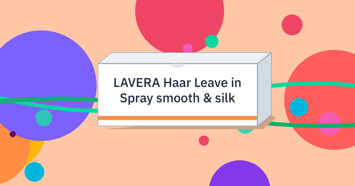 Symbolbild: Packung mit der Aufschrift LAVERA Haar Leave in Spray smooth & silk (PZN 20210610) – Verfügbarkeit und Bezug in Apotheken in Frankfurt am Main
