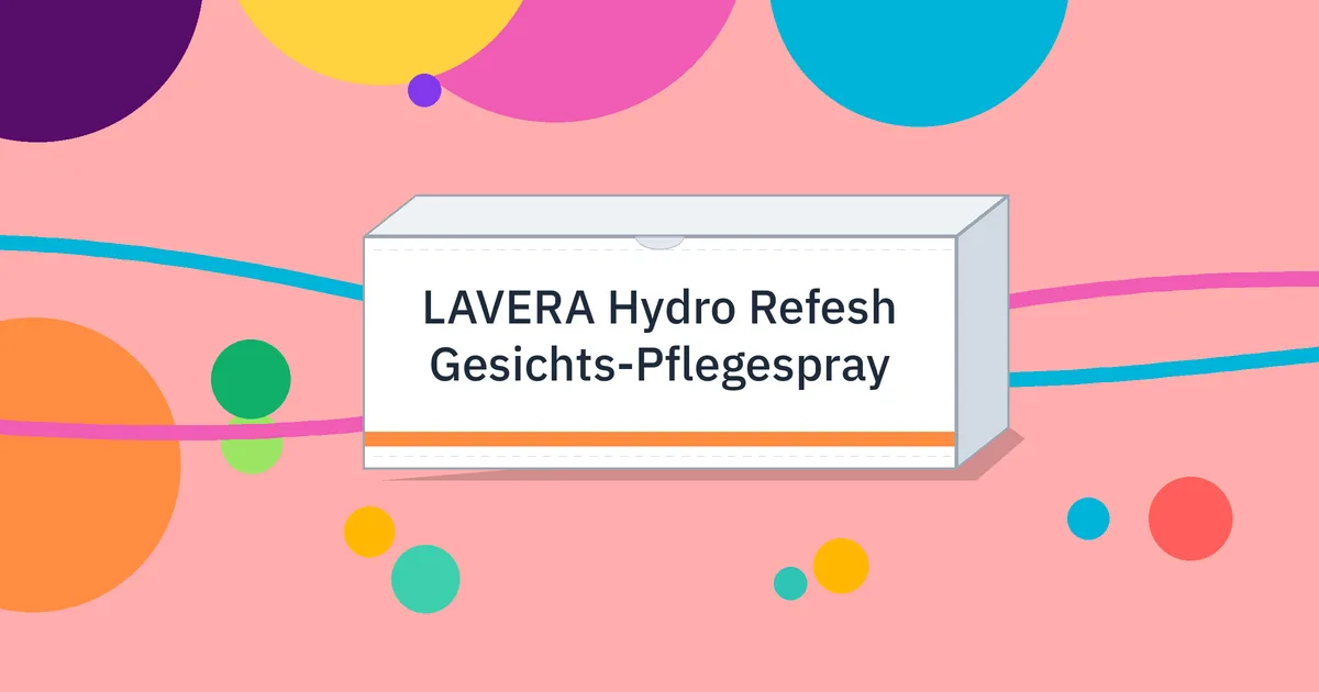 Symbolbild: Packung mit der Aufschrift LAVERA Hydro Refesh Gesichts-Pflegespray (PZN 18075932) – Verfügbarkeit und Bezug in Apotheken in Frankfurt am Main