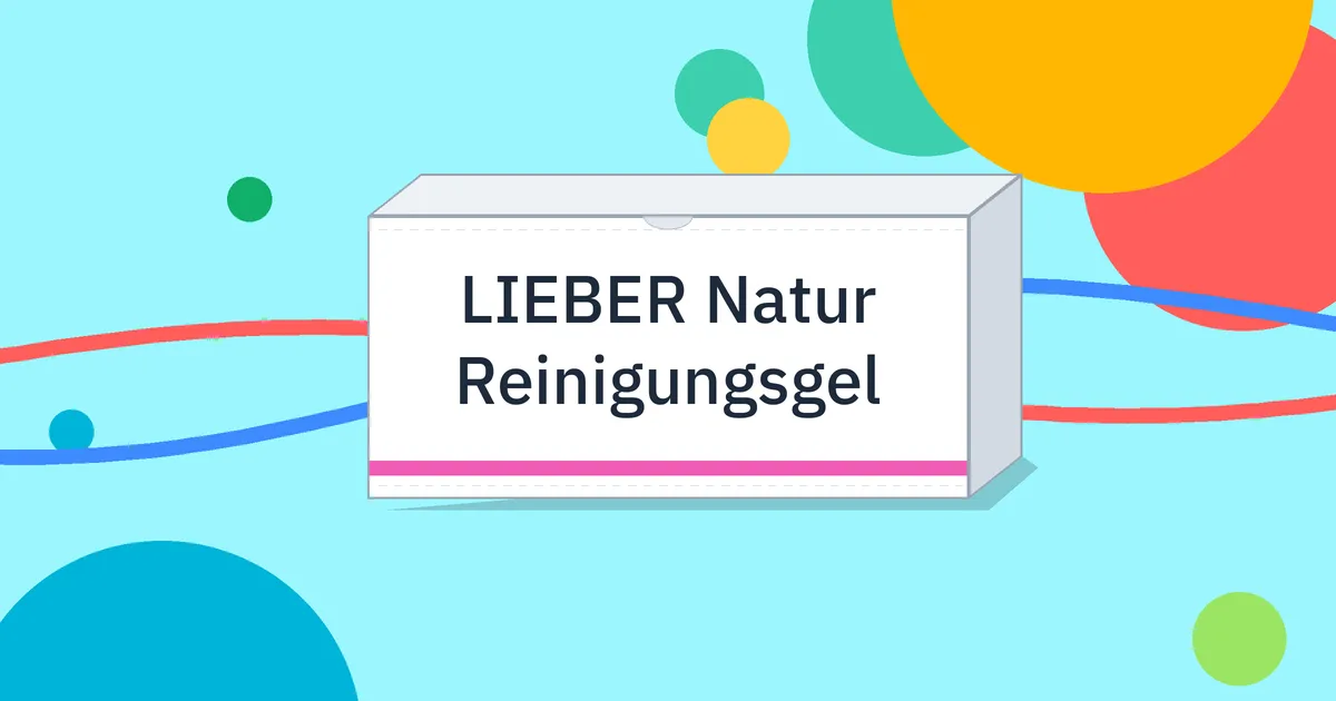 Symbolbild: Packung mit der Aufschrift LIEBER Natur Reinigungsgel (PZN 18070544) – Verfügbarkeit und Bezug in Apotheken in Frankfurt am Main