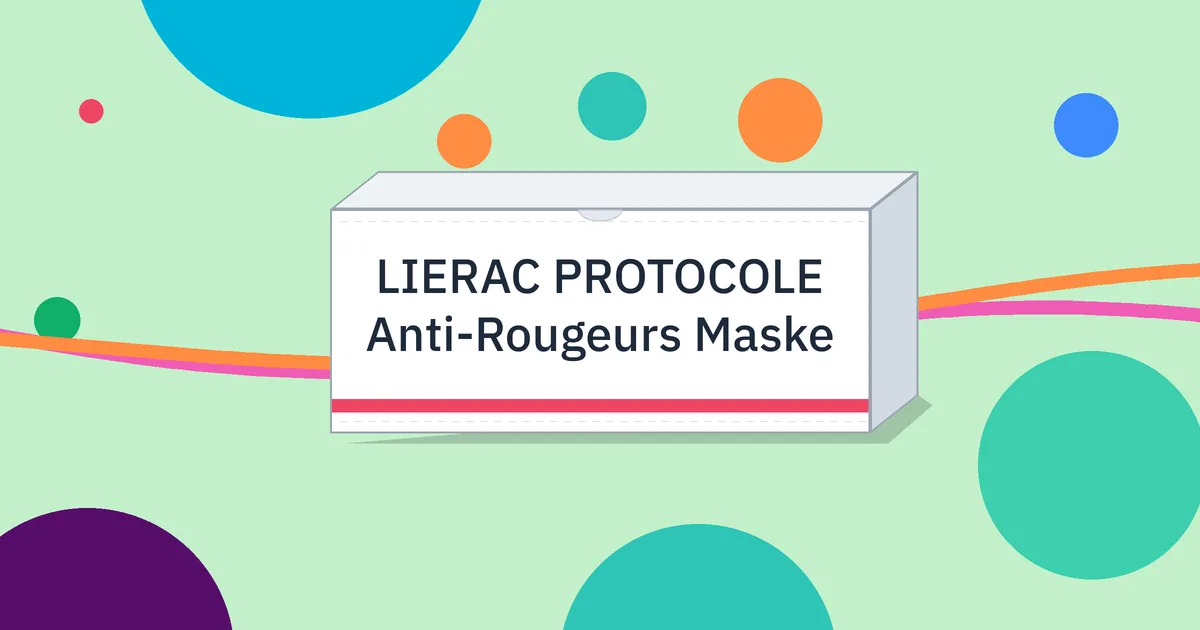 Symbolbild: Packung mit der Aufschrift LIERAC PROTOCOLE Anti-Rougeurs Maske (PZN 20108998) – Verfügbarkeit und Bezug in Apotheken in Frankfurt am Main