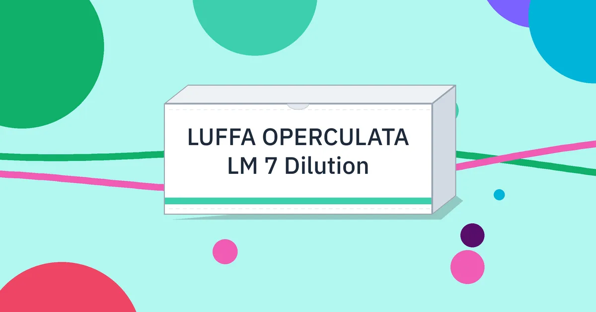 Symbolbild: Packung mit der Aufschrift LUFFA OPERCULATA LM 7 Dilution (PZN 12933300) – Verfügbarkeit und Bezug in Apotheken in Frankfurt am Main