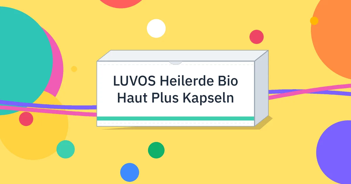 Symbolbild: Packung mit der Aufschrift LUVOS Heilerde Bio Haut Plus Kapseln (PZN 13723183) – Verfügbarkeit und Bezug in Apotheken in Frankfurt am Main