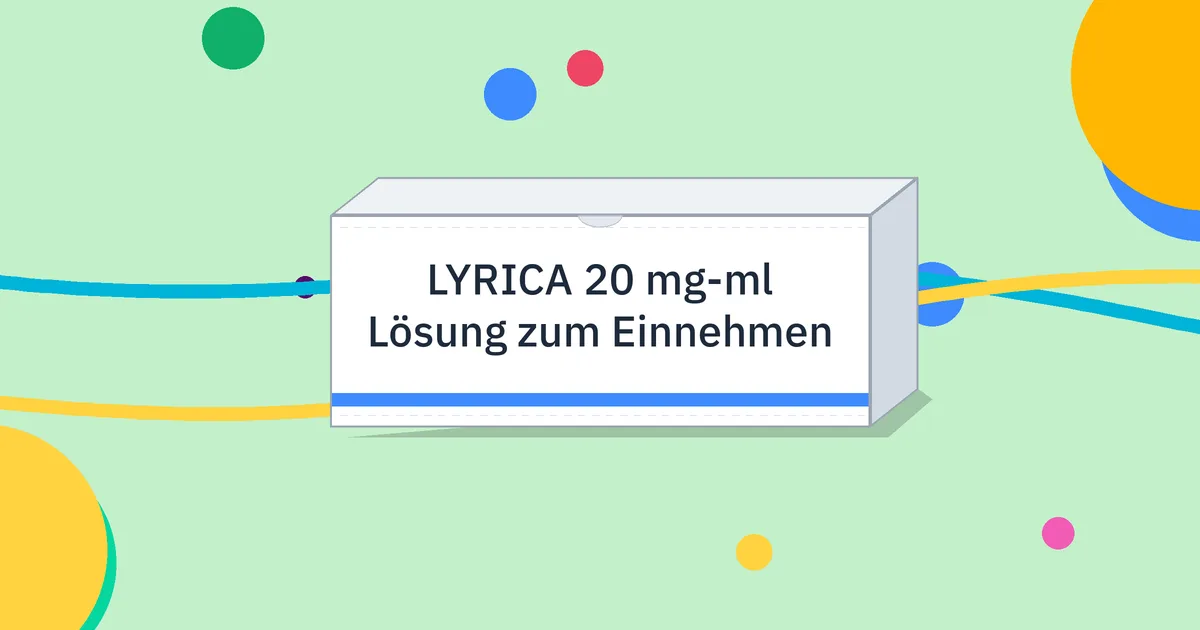 Symbolbild: Packung mit der Aufschrift LYRICA 20 mg-ml Lösung zum Einnehmen (PZN 10938078) – Verfügbarkeit und Bezug in Apotheken in Frankfurt am Main