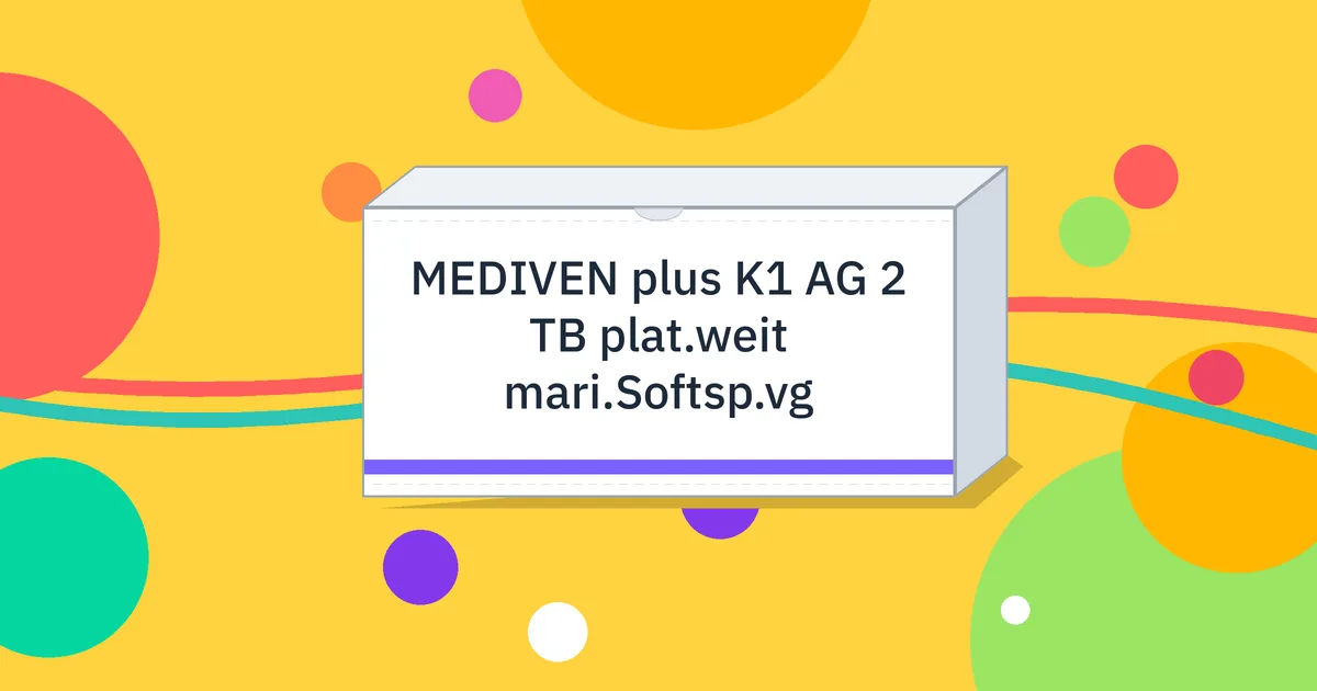 Symbolbild: Packung mit der Aufschrift MEDIVEN plus K1 AG 2 TB plat.weit mari.Softsp.vg (PZN 15060806) – Verfügbarkeit und Bezug in Apotheken in Frankfurt am Main