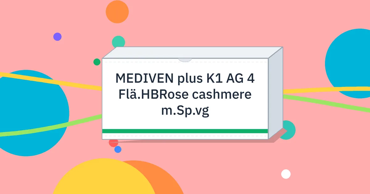Symbolbild: Packung mit der Aufschrift MEDIVEN plus K1 AG 4 Flä.HBRose cashmere m.Sp.vg (PZN 15911753) – Verfügbarkeit und Bezug in Apotheken in Frankfurt am Main