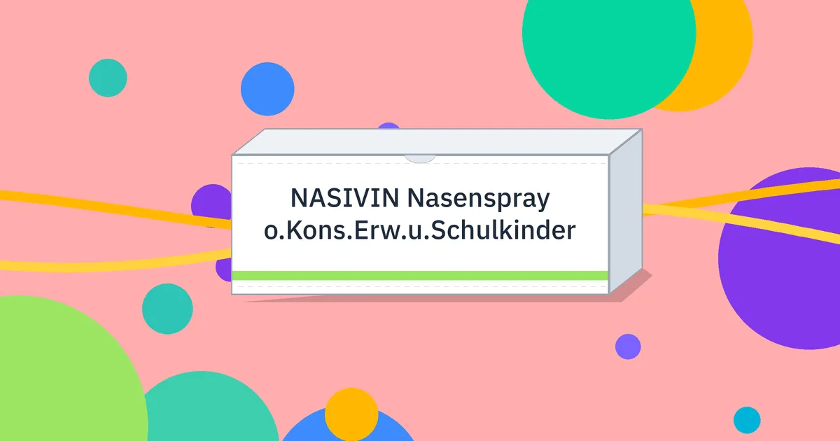 Symbolbild: Packung mit der Aufschrift NASIVIN Nasenspray o.Kons.Erw.u.Schulkinder (PZN 13246062) – Verfügbarkeit und Bezug in Apotheken in Frankfurt am Main