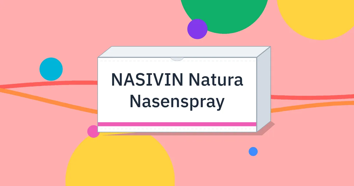 Symbolbild: Packung mit der Aufschrift NASIVIN Natura Nasenspray (PZN 18803857) – Verfügbarkeit und Bezug in Apotheken in Frankfurt am Main