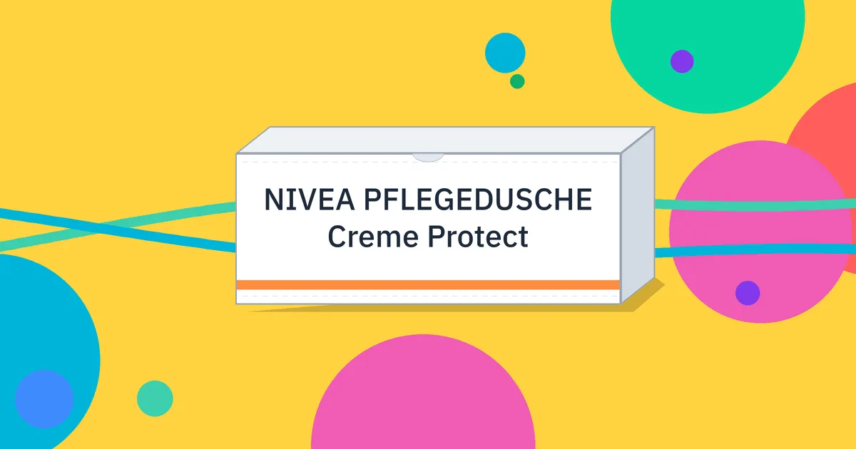 Symbolbild: Packung mit der Aufschrift NIVEA PFLEGEDUSCHE Creme Protect (PZN 17624383) – Verfügbarkeit und Bezug in Apotheken in Frankfurt am Main